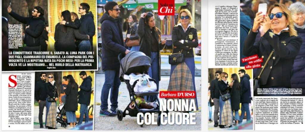 Barbara d'Urso, quali dei due figli l'ha resa nonna: le prime foto