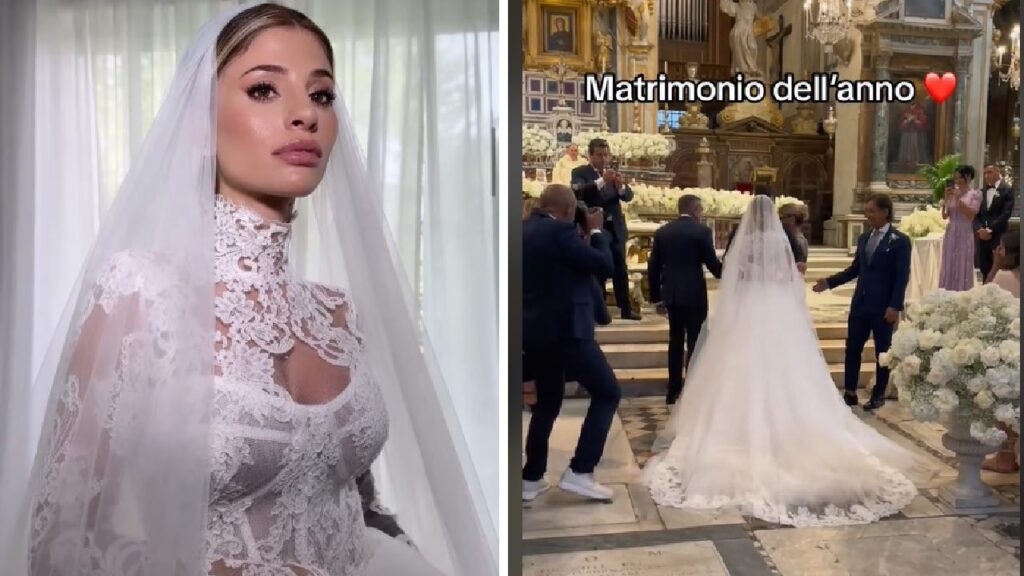 Chiara Nasti si è sposata: abito da favola (foto), location, invitati