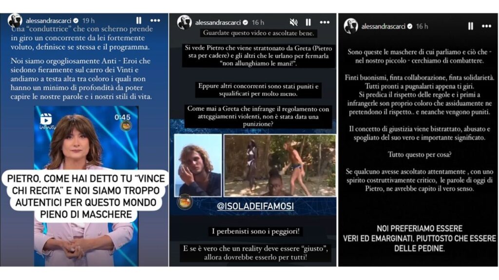 Isola dei Famosi, ira della fidanzata di Fanelli: Luxuria fatta a pezzi