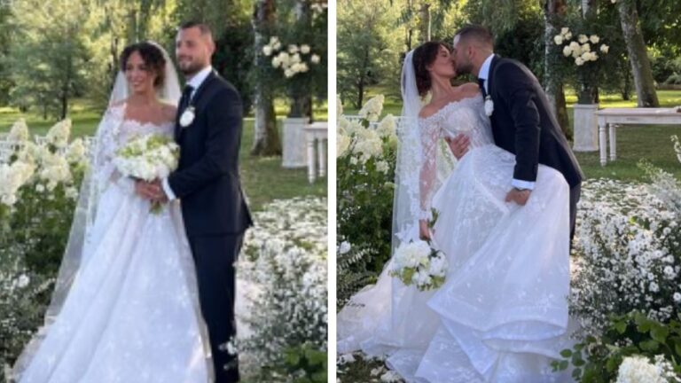 U&D, Sara Affi Fella dice "Sì!" Abito e location sono famosi tra i vip