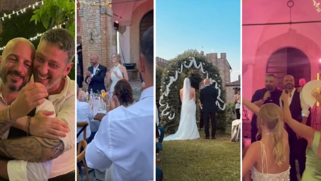 Vaporidis s'è sposato con 'low profile': foto, invitati vip, look, location