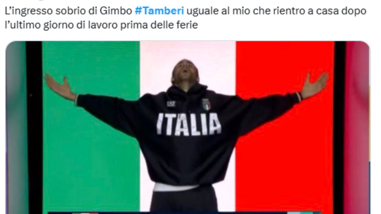 Olimpiadi, l'entrata in scena di Gimbo Tamberi è virale: tutti i meme