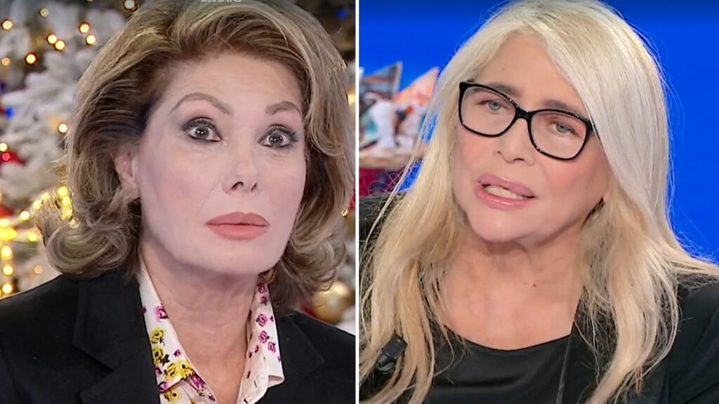 Edwige Fenech, Domenica In: il dettaglio del viso, ira sul truccatore