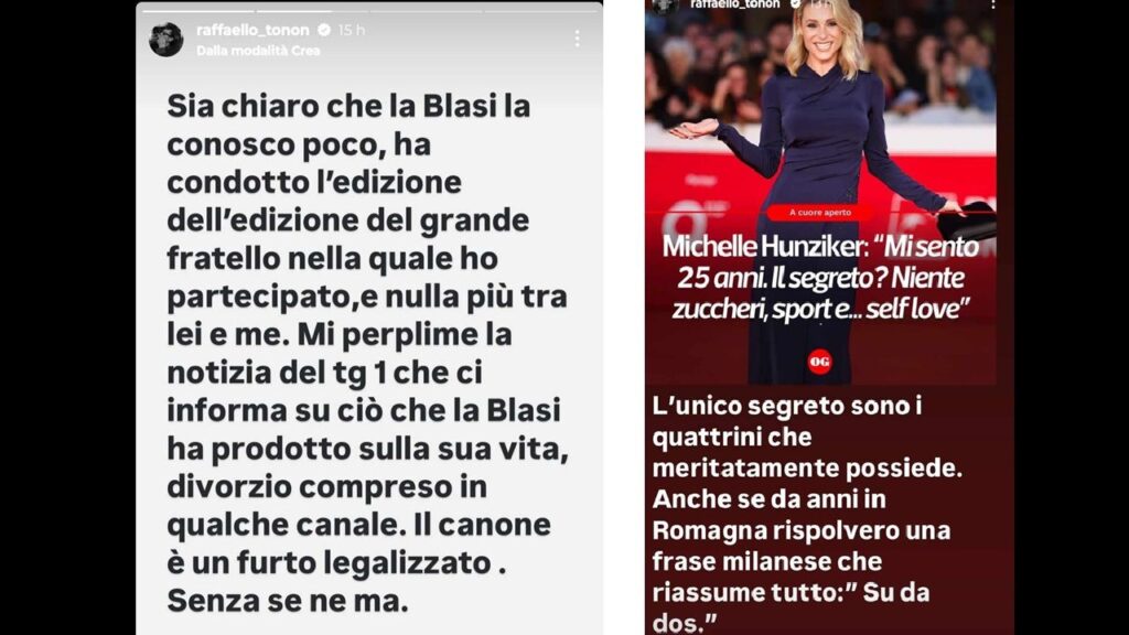 Tonon duro: Ilary Blasi e Michelle Hunziker smontate (giustamente!)