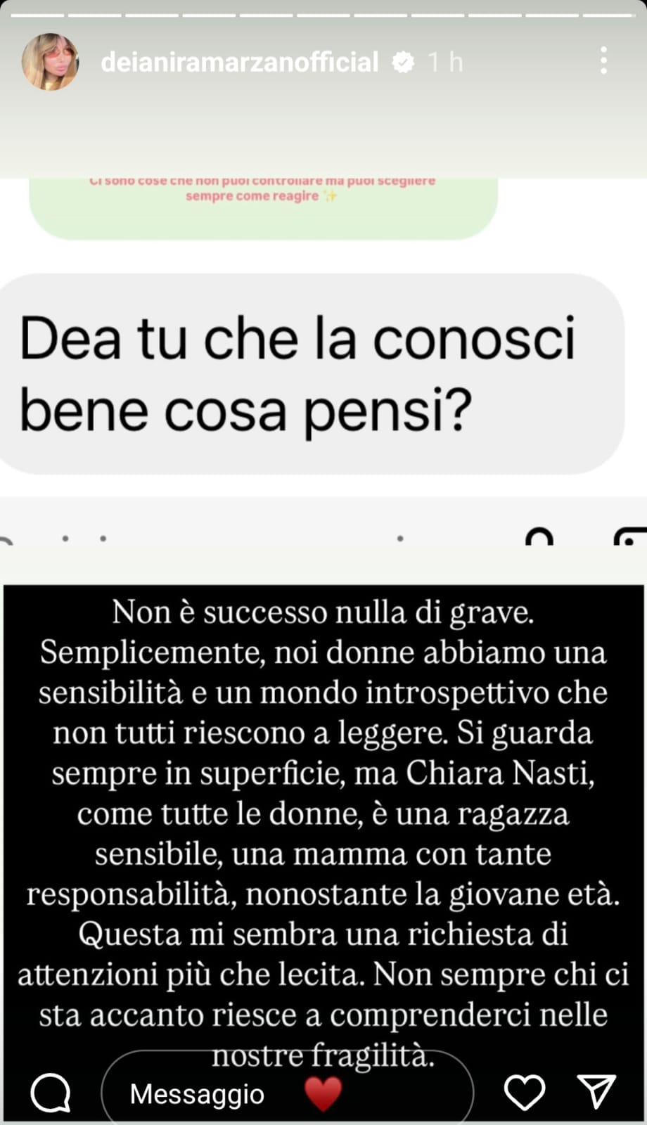 Chiara Nasti e Mattia Zaccagni, tolto segui dai social: si teme crisi